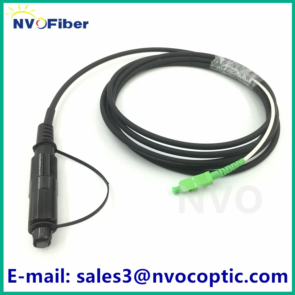 1M 2M 3M 5M IP67 Connector Optitap SC/APC for Corning to SC/APC 5.0mm ...