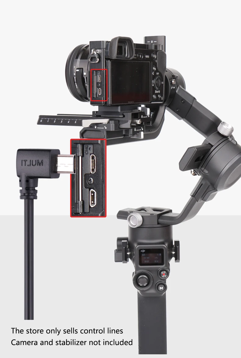 Generic ronin RSC2 RS2 RS3 is applicable to control cable Multi to USB ...