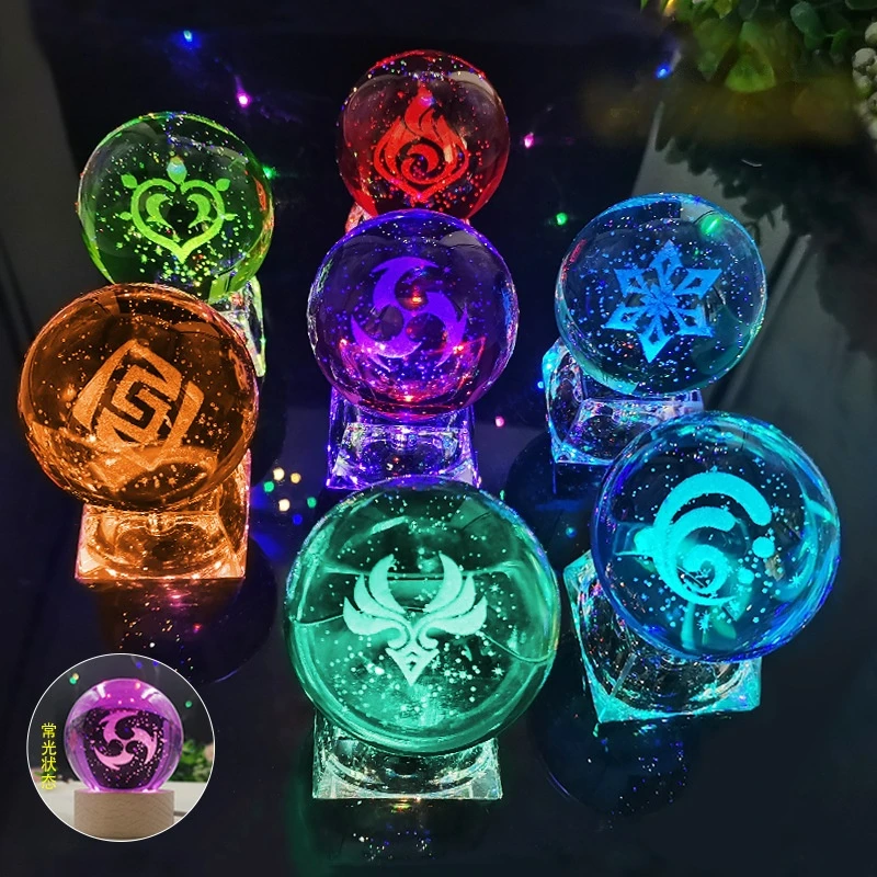 GENSHIN-IMPACT-Cosplay-Glowing-Crystal-Balls-Game-Elements-Vision-Prop ...
