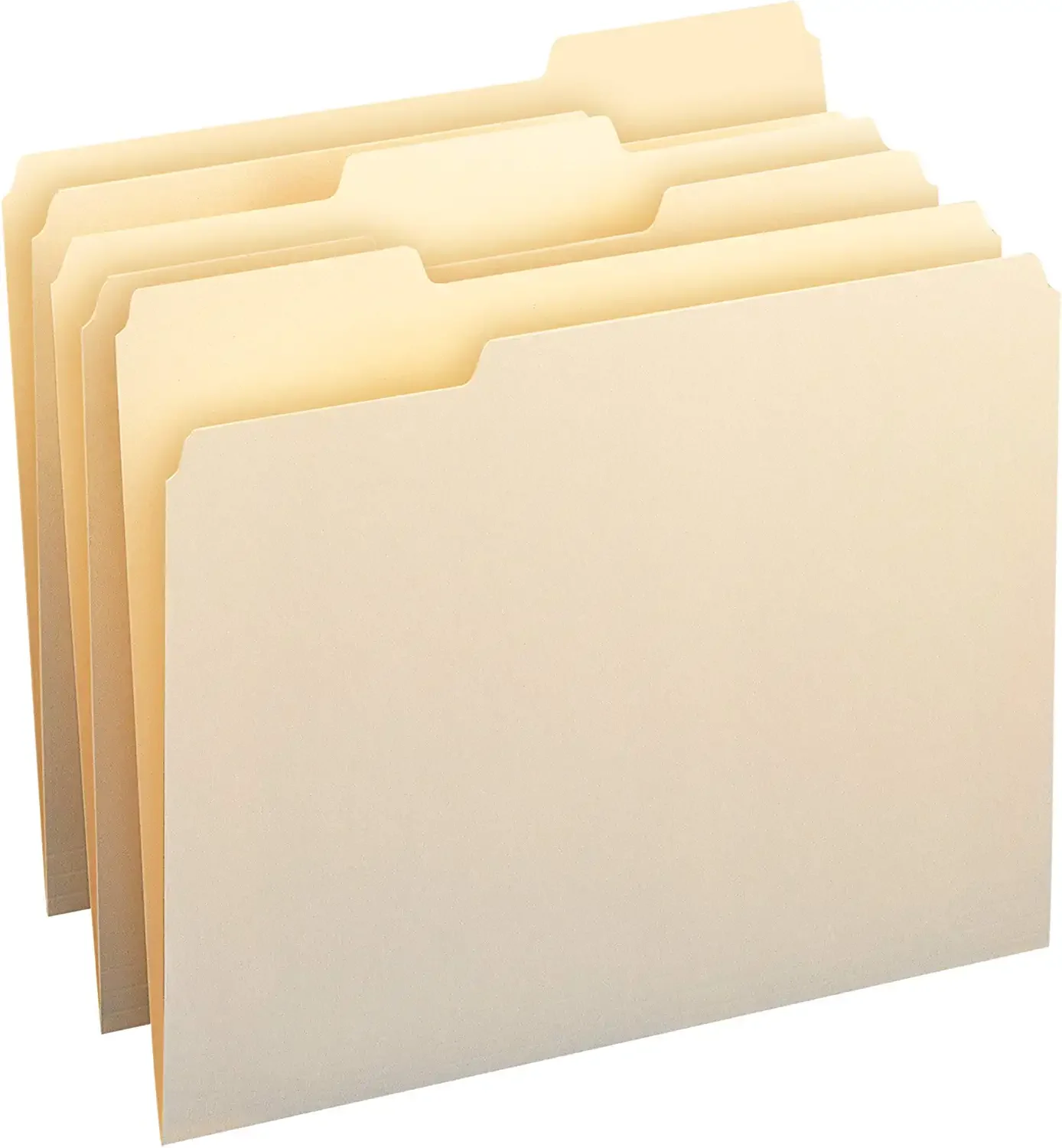 Sharkbang-10pcs-Pack-Manila-Tab-Folders-Basics-1-3-Cut-Tab-Assorted ...