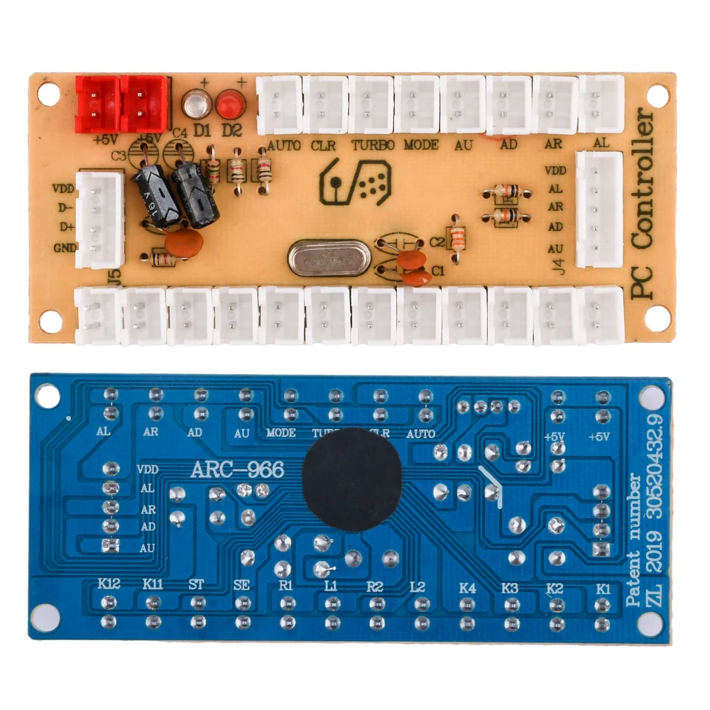 Generic Arcade Game Zero Delay Usb Joystick Encoder Pcb Board Game ...