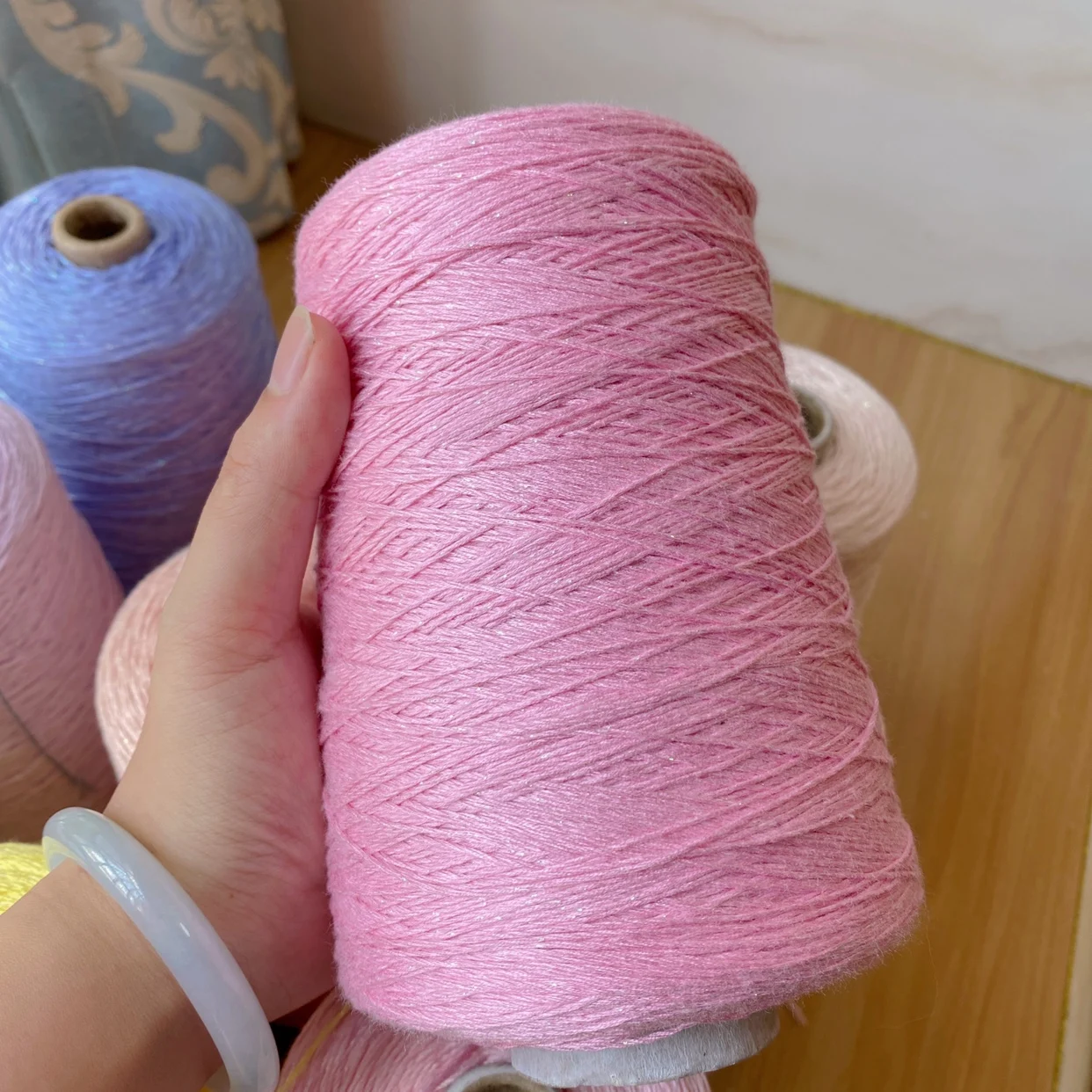 500grams-Lot-Size-5-Lace-Yarn-for-Hand-Knitting-Crochet-Thin-Thread-for ...