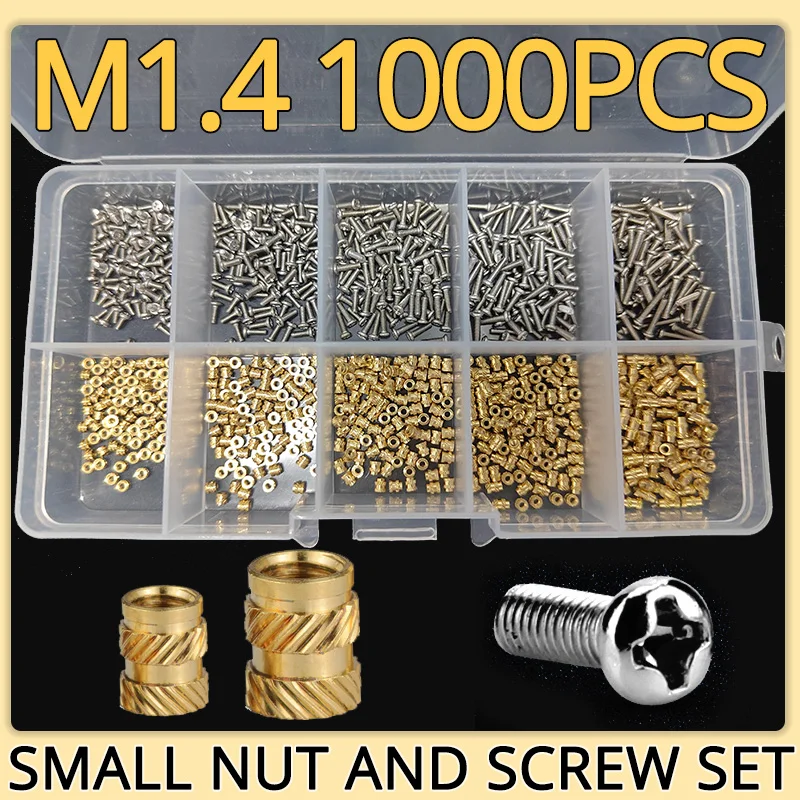 M1-4-M1-6-M2-M2-5-Brass-Insert-Nut-and-304-Stainless-Steel-Screw-Set.jpg