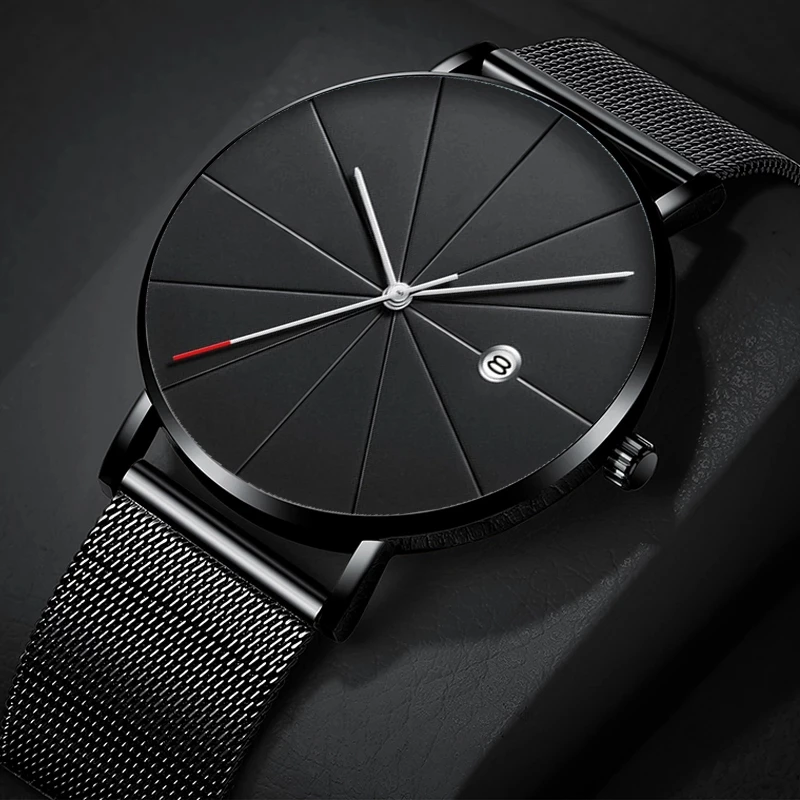 Fashion-Casual-Mens-Business-Watch-Simple-Watches-for-Men-Ultra-Thin ...