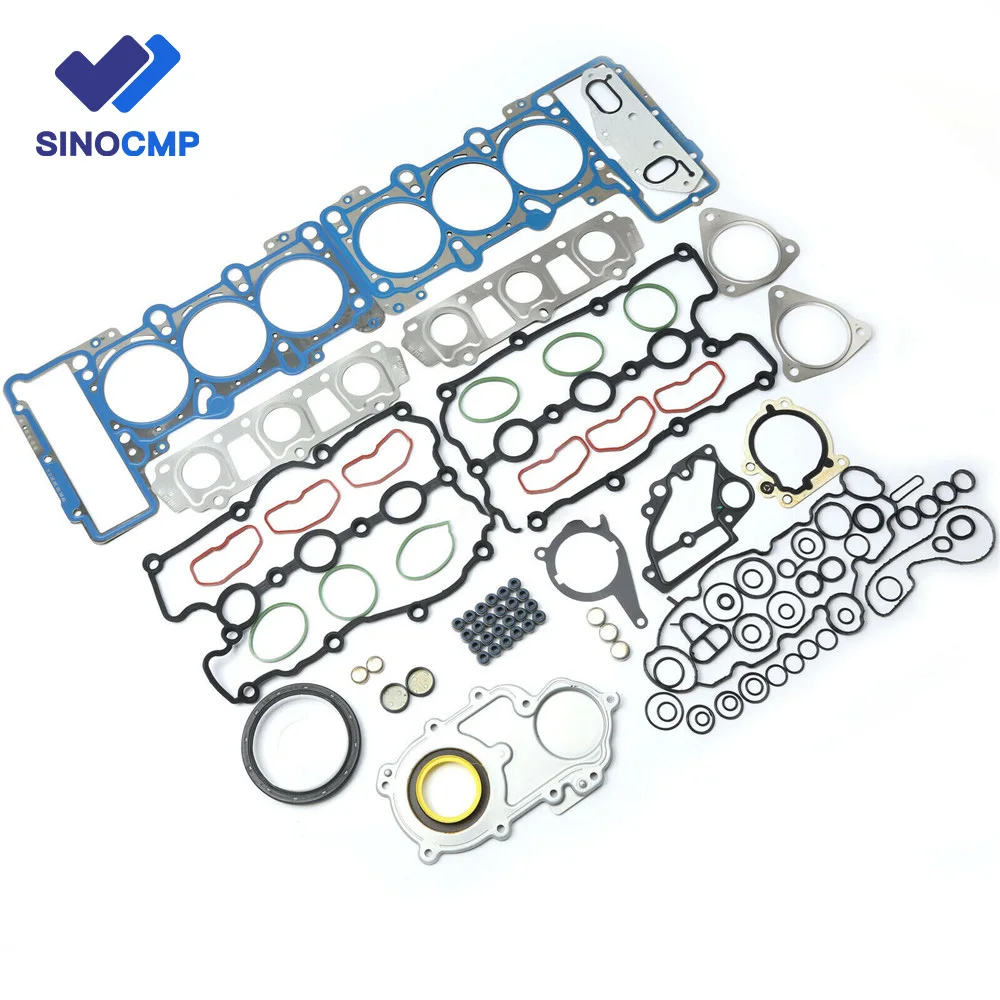 V6 3.0T Engine Gaskets Rebuilding Kit For VW Touareg AUDI A4 Quattro Q5 ...