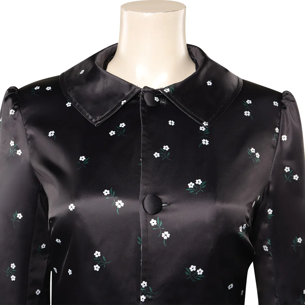 Film Addams Family Addams Wednesday Outfits Cosplay Costume ...