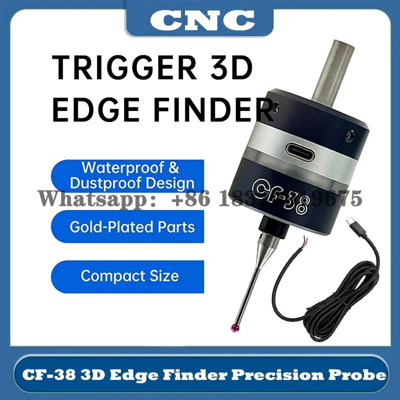 CNC 3D Touch Probe edge finder to find the center desktop CNC probe ...