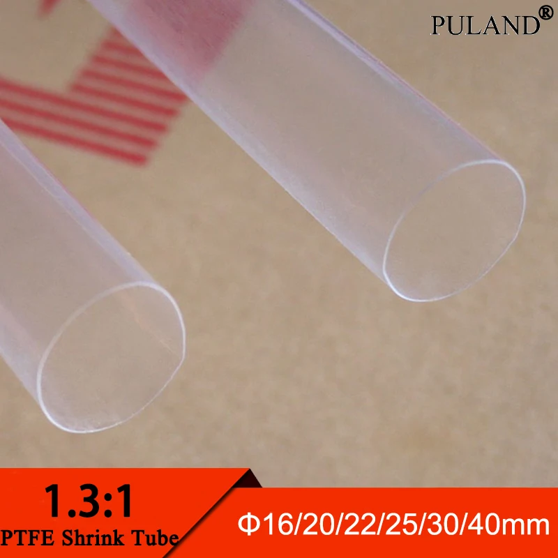 1m-PTFE-Plastic-Heat-Shrink-Tube-Diameter-16mm-40mm-200Deg-C-High ...