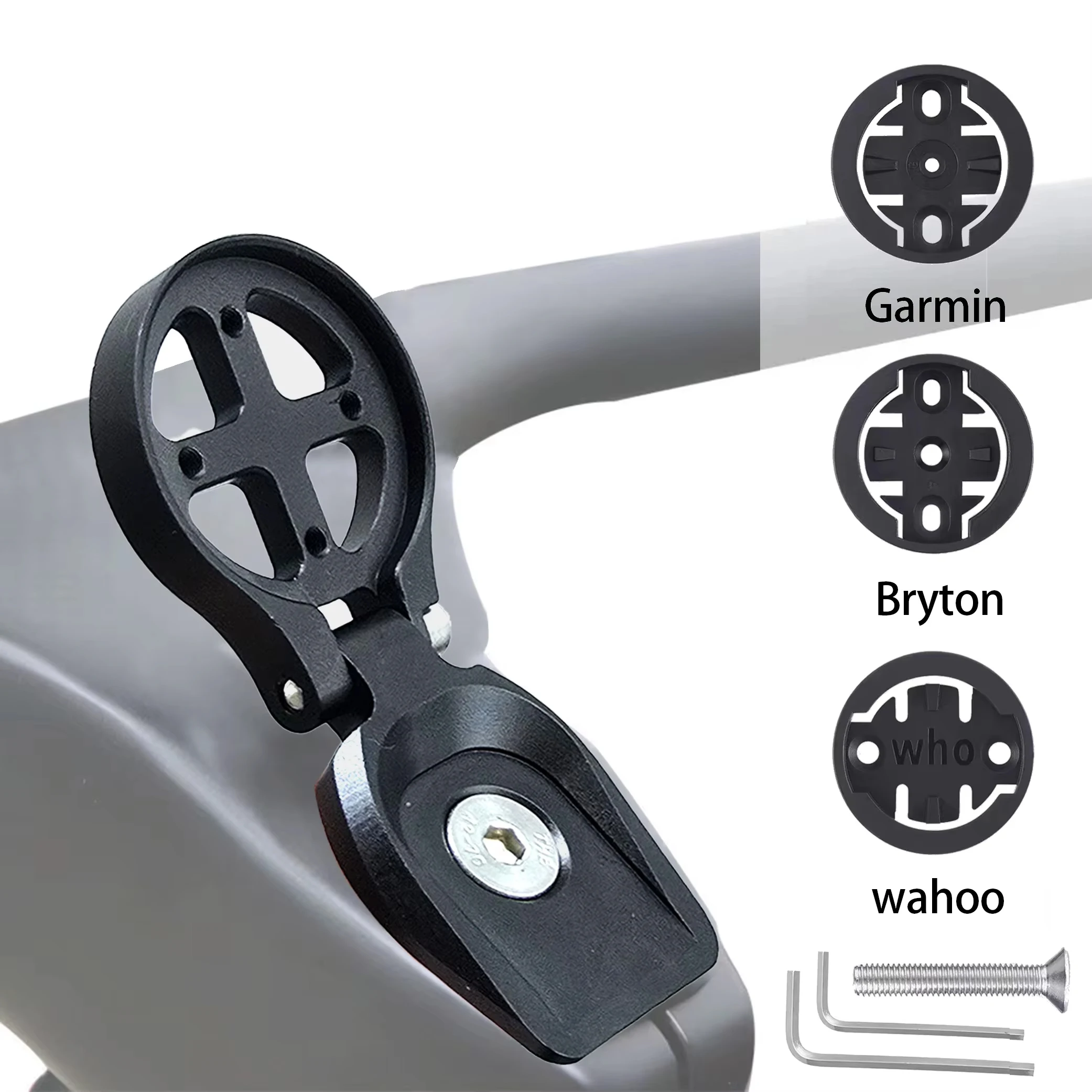 Bike Handlebar Bicycle Stem Handlebar Adjustable Mount for Garmin Edge ...