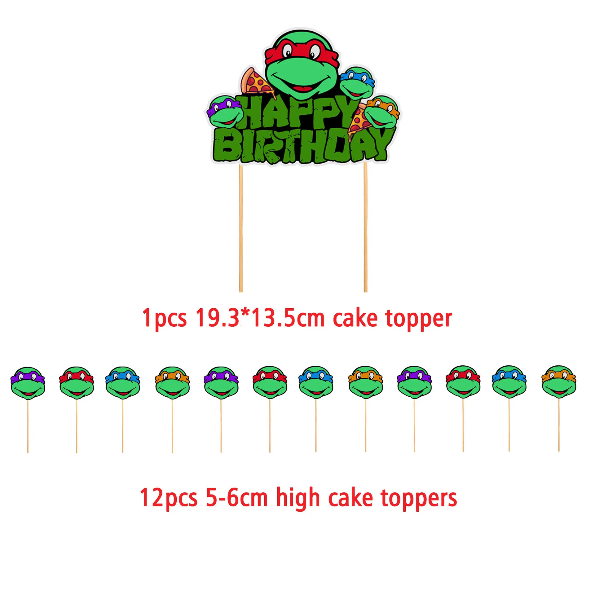 Ninja Turtle Wedding Cake Topper