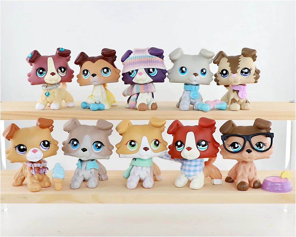 Pet-Shop-Collie-Set-for-Kids-Brinquedos-com-Acess-rios-Natal-e-Presente ...