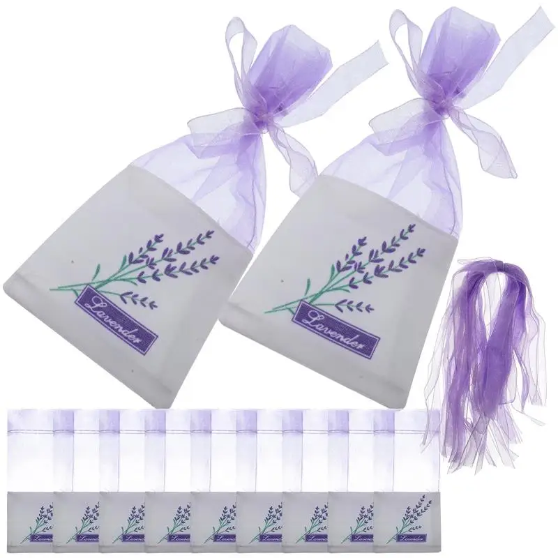 30pcs Empty Sachets Bag Lavender Sachet Bag Flower Printing Fragrance ...