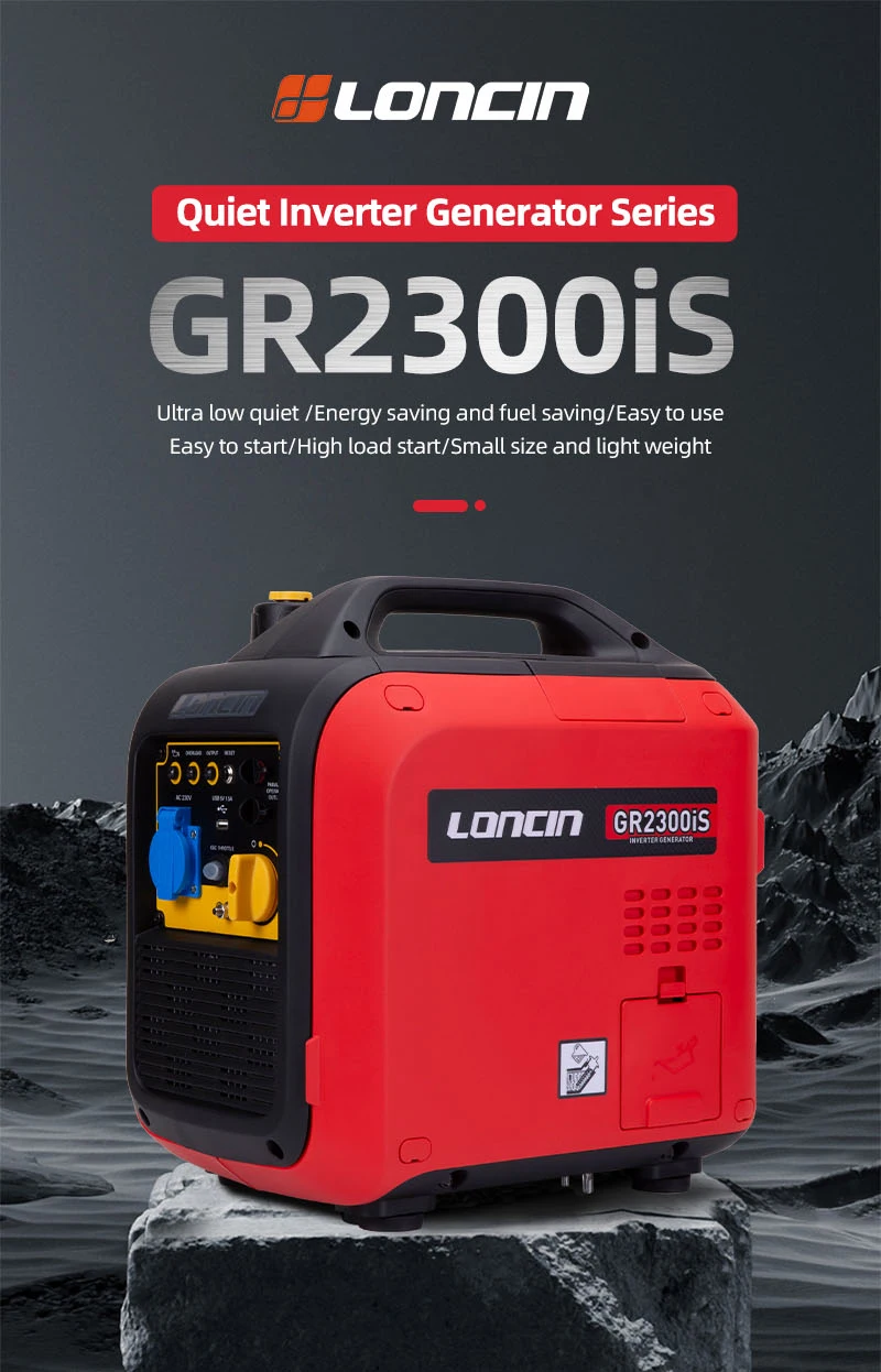 LONCIN GR2300IS 230V Gasoline Generator Quiet Frequency Conversion 2 ...
