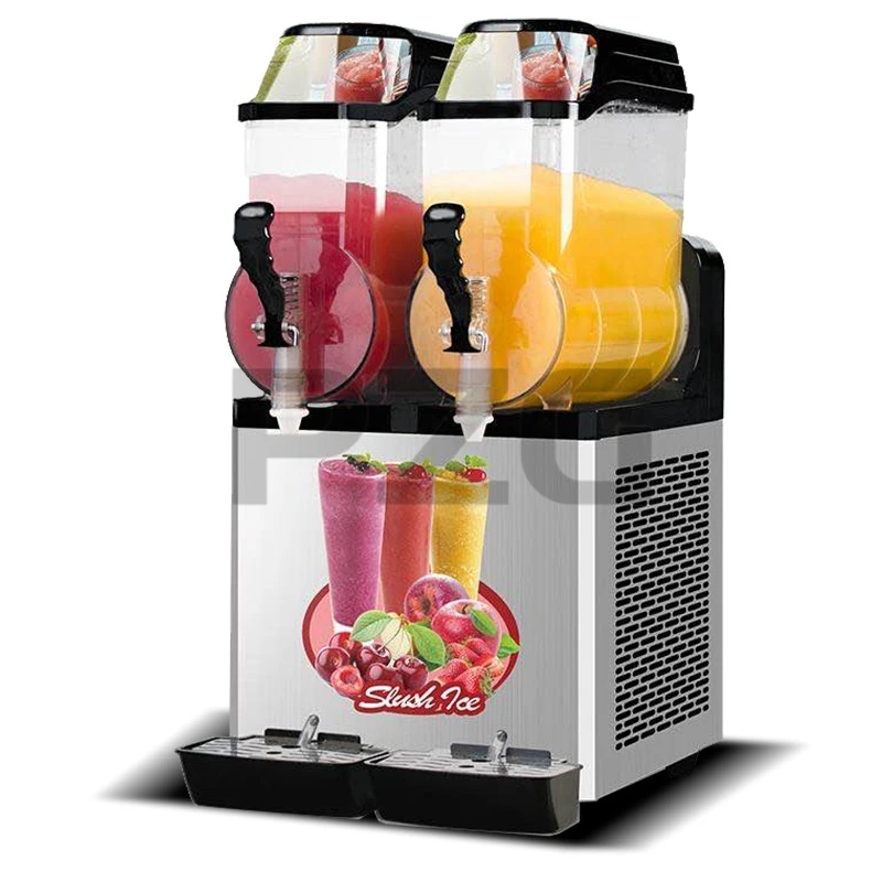 Factory Outlet Ice Cream Slush Machine Margarita Slush Maker 3 Tanks ...