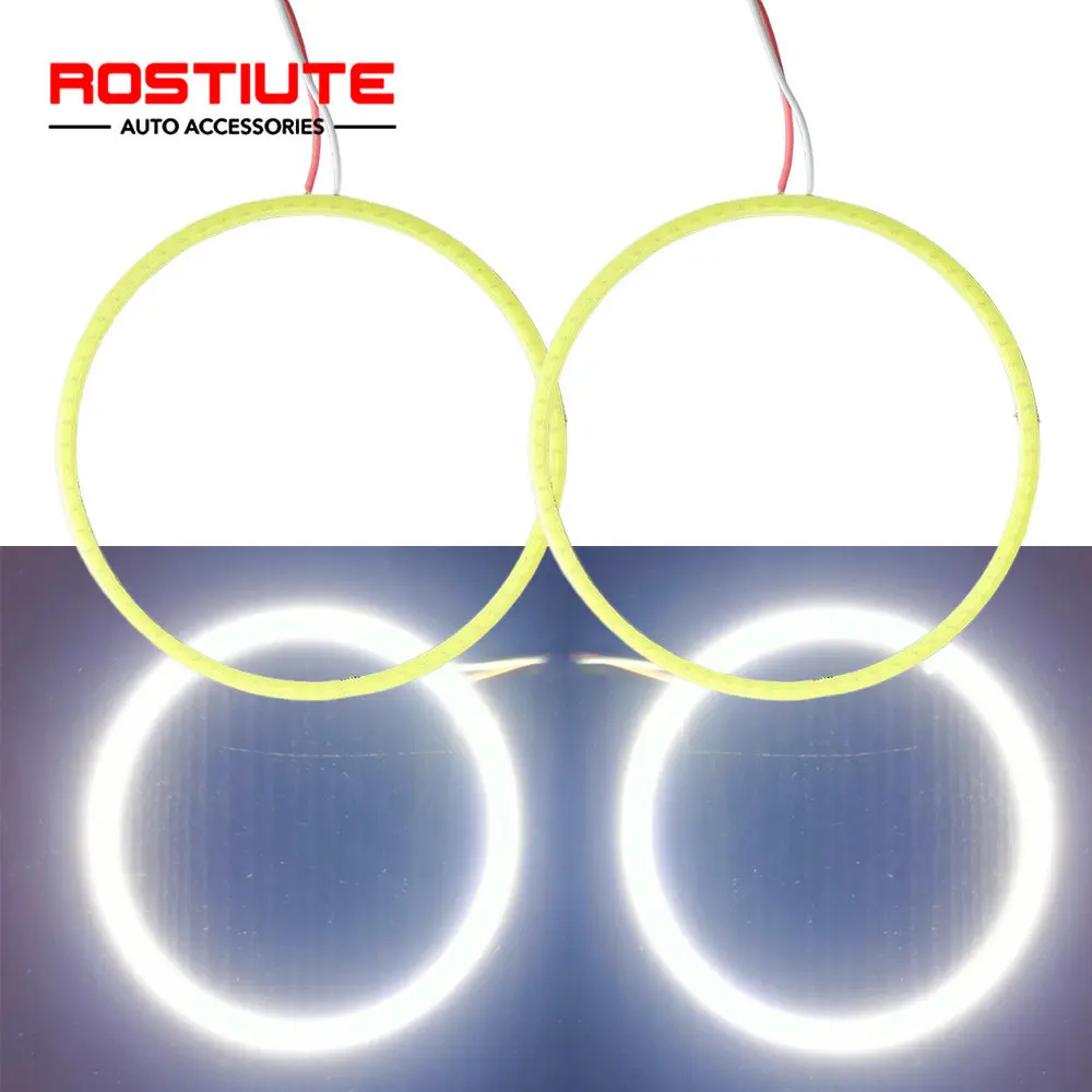 2PC Car Led Halo Ring Angel Eyes for Automotive Motorcycle Circular Led ...