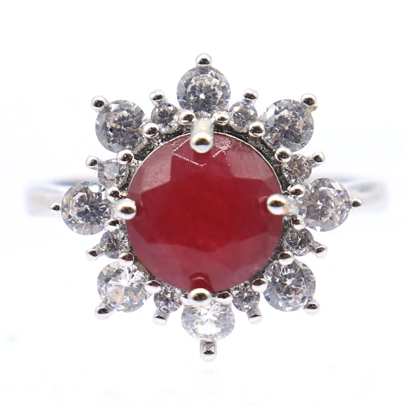 20x11mm-New-Designed-Flowers-Shape-Real-Red-Ruby-Green-Emerald-Real ...