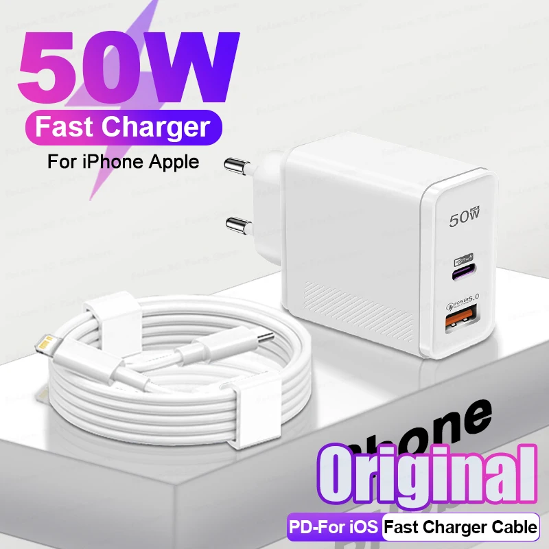 For-Apple-Original-50W-Super-Fast-Charger-For-iPhone-14-13-11-Pro-Max ...