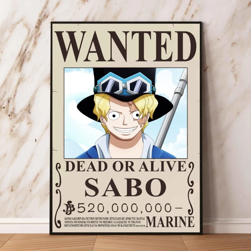 One Piece Sabo Wanted Poster