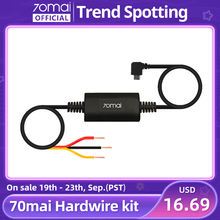 70mai وقوف السيارات مراقبة كابل ل 70mai 4K A800S A500S D06 D07 Lite2 D10 M300 يربط عدة UP02 جهاز ...