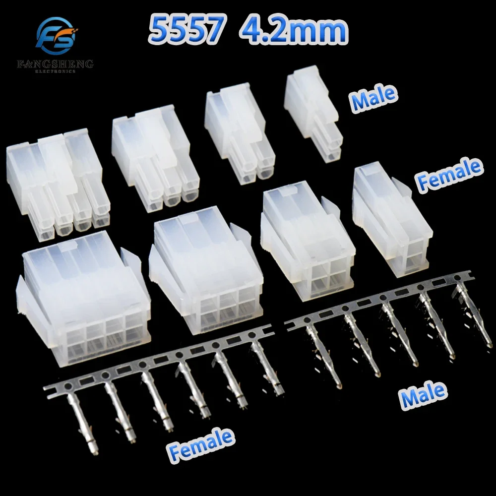 5-100pcs-4-2mm-5557-5559-Series-Male-Female-Terminal-Pins-for-PC-ATX ...