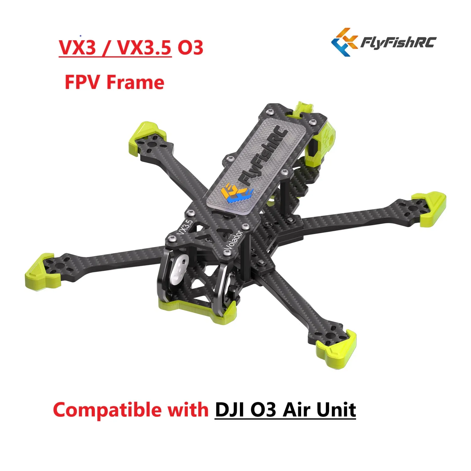 FlyFishRC-Volador-VX3-VX3-5-O3-FPV-Frame-3inch-3-5inch-Compatible-with ...