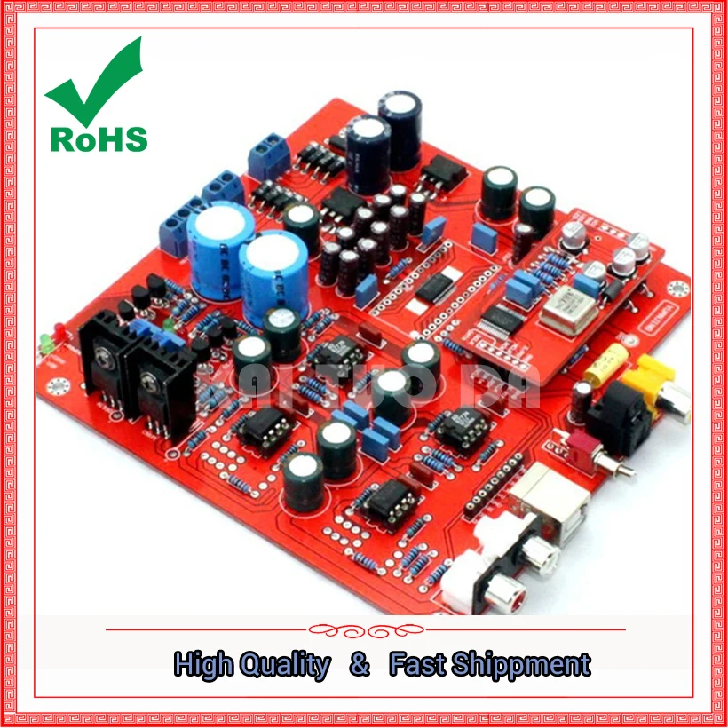 PCM1794 + WM8805 DAC Decoder Board (not Including USB Daughter card ...