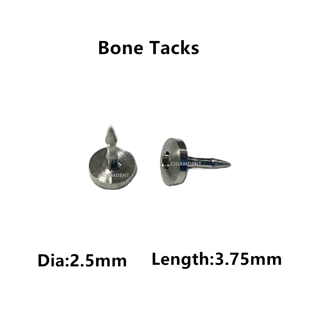 100Pcs-Dental-GBR-Bone-Tack-Mini-Screw-Titanium-Pins-Guided-Bone ...