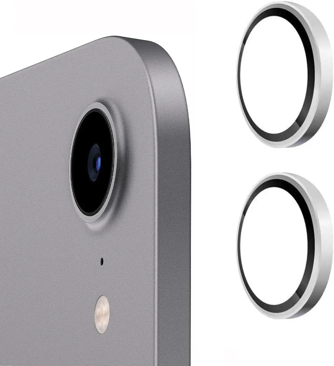 Metal Tempered Glass Camera Lens Protector for iPad Pro Air 5 4 Mini 6 ...