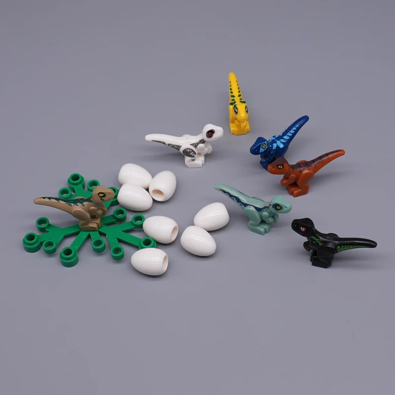 7pcs-Set-Building-Block-World-Park-Mini-Dinosaur-Carnotaurus-T-Rex ...