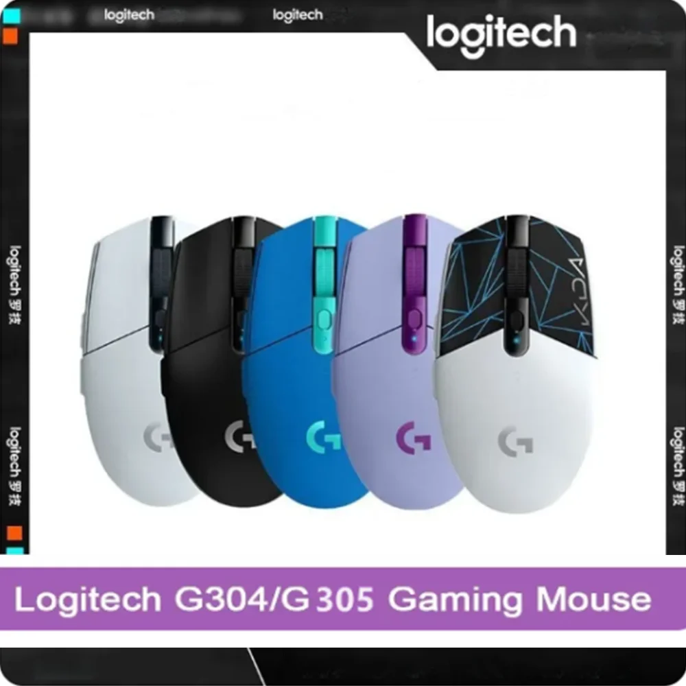 Logitech-G304-305-Wireless-Mouse-Ergonomic-Mouse-12K-DPI-suitable-for ...