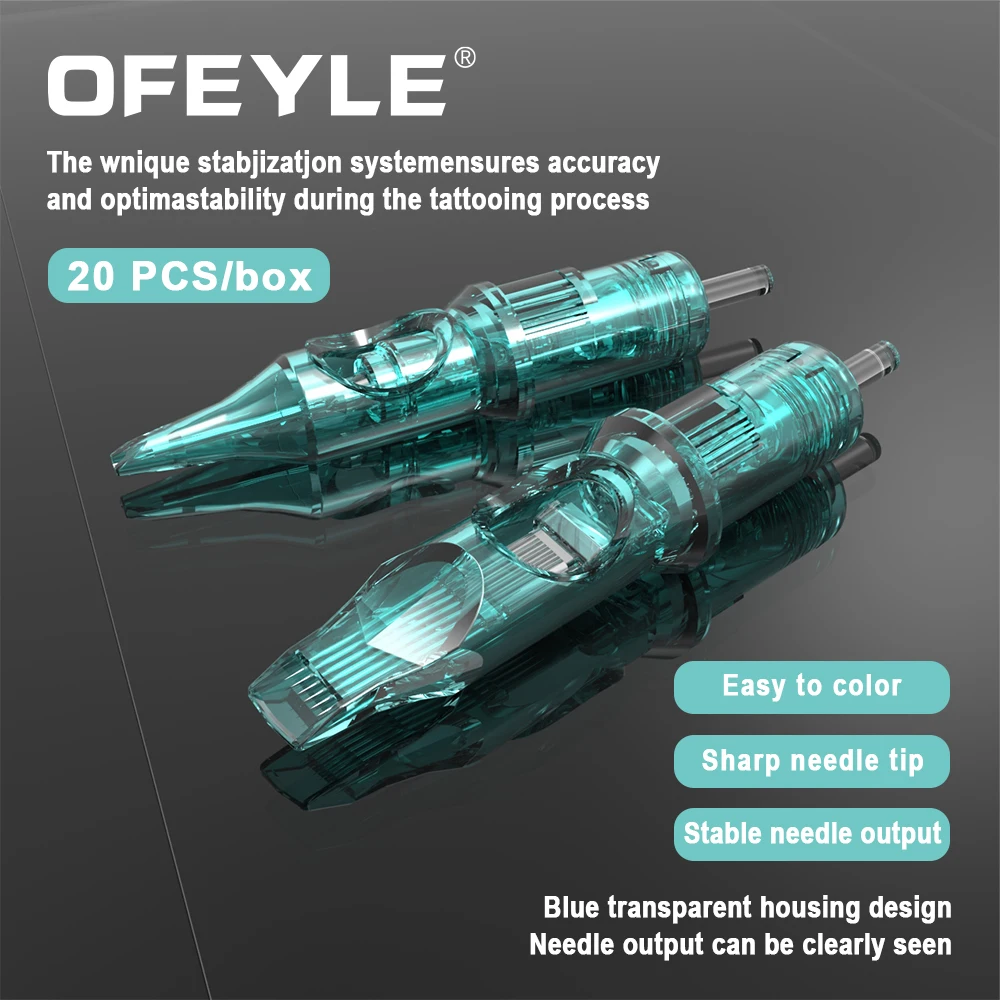 OFEYLE-20Pcs-RS-RL-RM-M1-Tattoo-Cartridge-Needles-with-Membrane-Safety ...