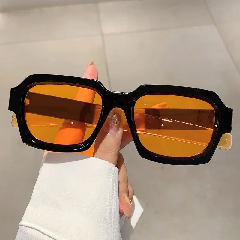 New-Fashion-Sunglasses-Large-Frame-Integrated-Glasses-Personality ...