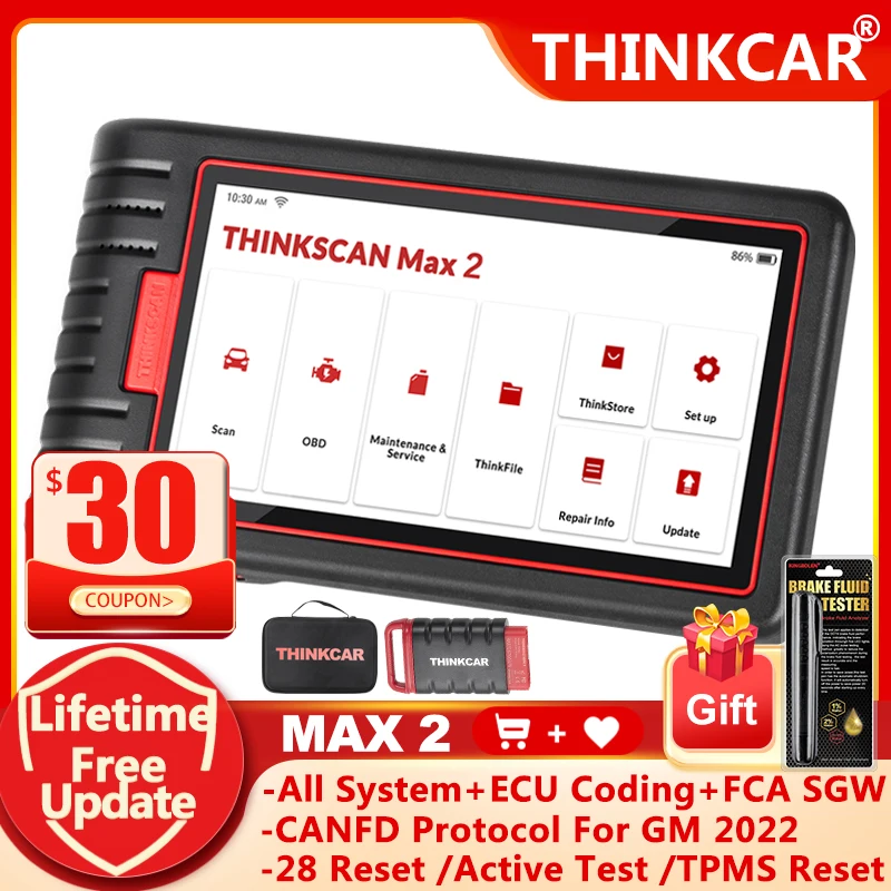 Thinkcar-Thinkscan-Max-2-Car-Full-System-Diagnostic-Tools-TPM-AF-DPF ...