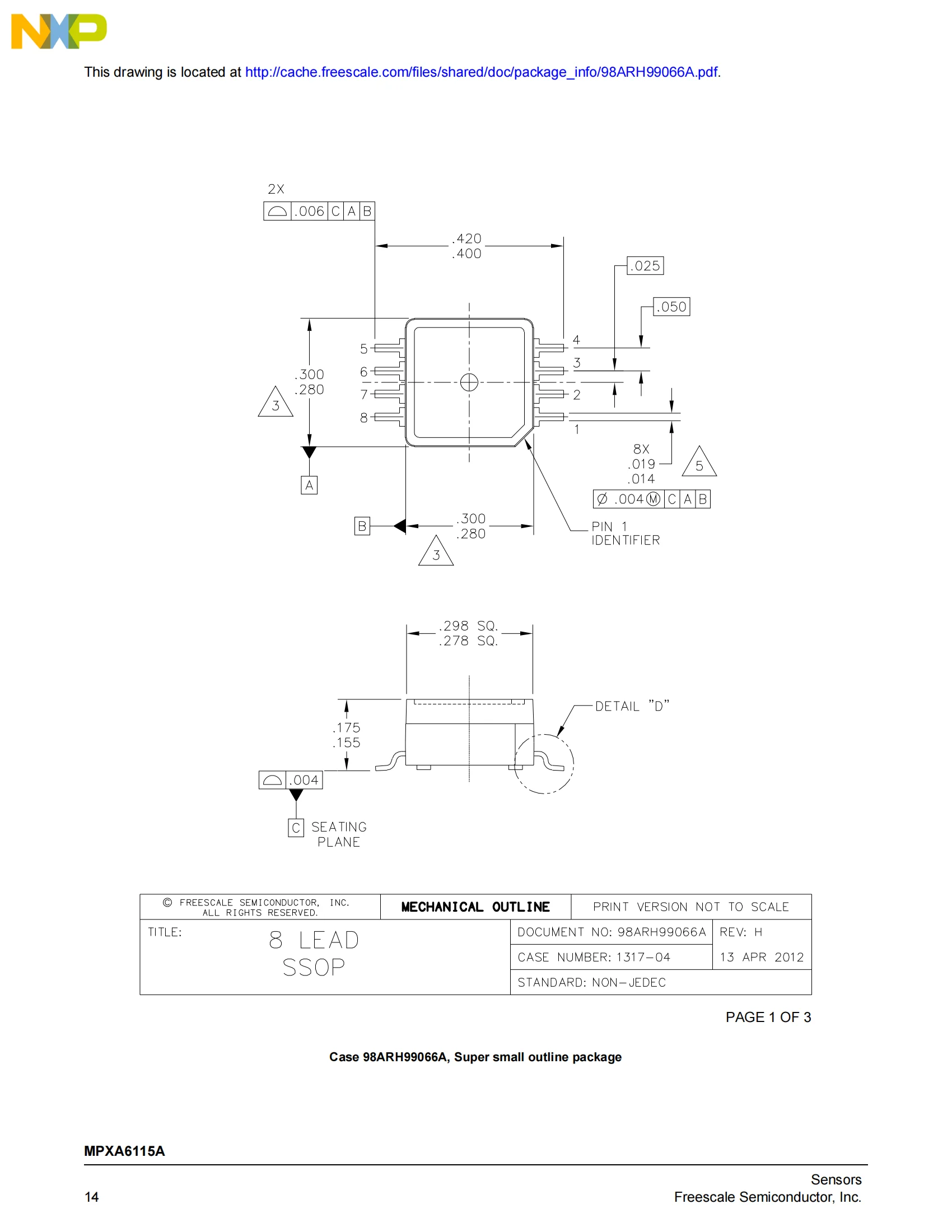 Новый оригинальный MPXA6115A6T1 MPXA6115A6U MPXA6115AC6T1 MPXA6115AC6U ...