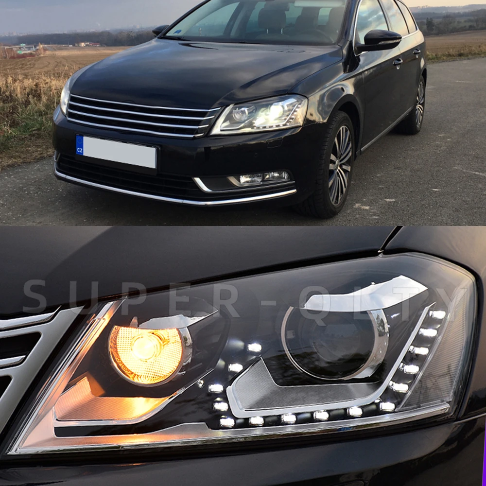 Car-Headlight-For-VW-Passat-B7-EU-2012-2016-VW-Santana-Magotan-LED ...