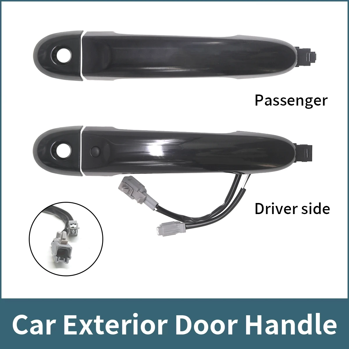 Left/Right Exterior Door Handle for Nissan Juke Versa Sedan Micra March ...