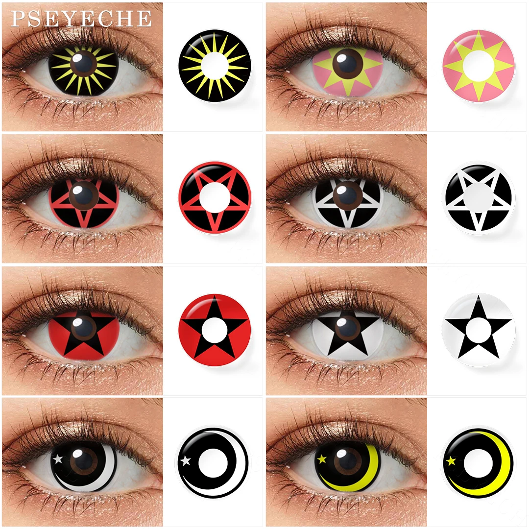 Black Butler Pentagram Contacts