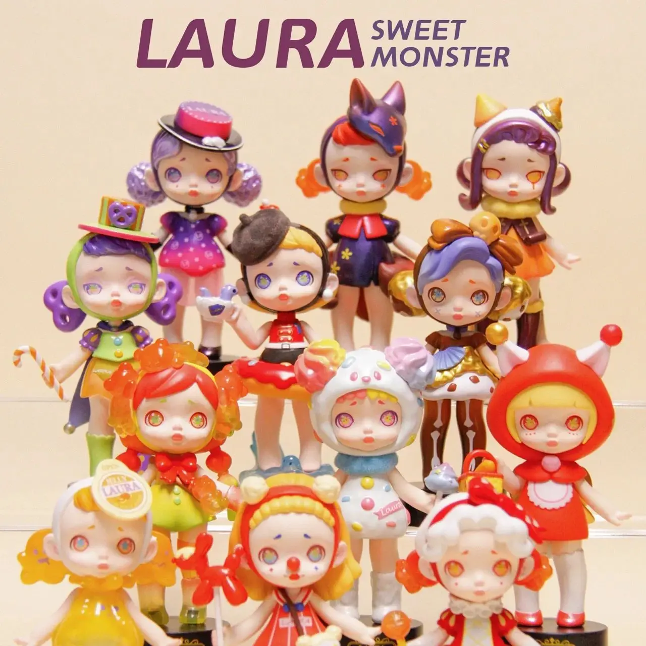 Laura Sweet Monster Series Blind Box Toys Model Confirm, 47% OFF