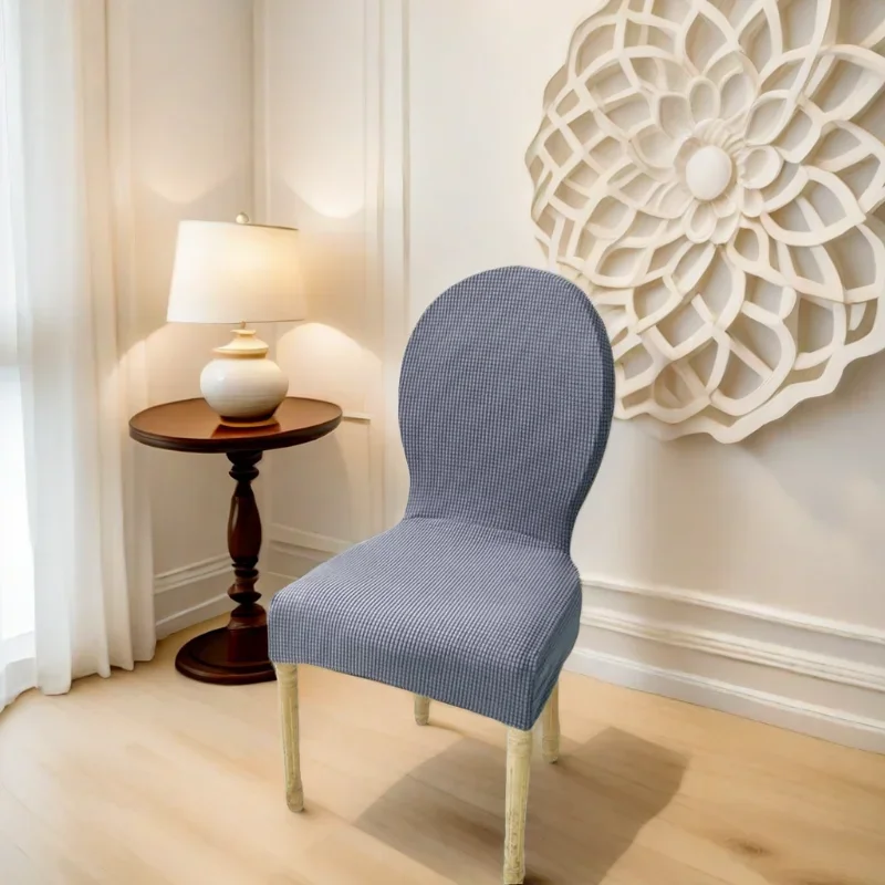 Oval-Dining-Table-Chair-Cover-Backrest-Round-Back-Chair-Cover-Jacquard ...