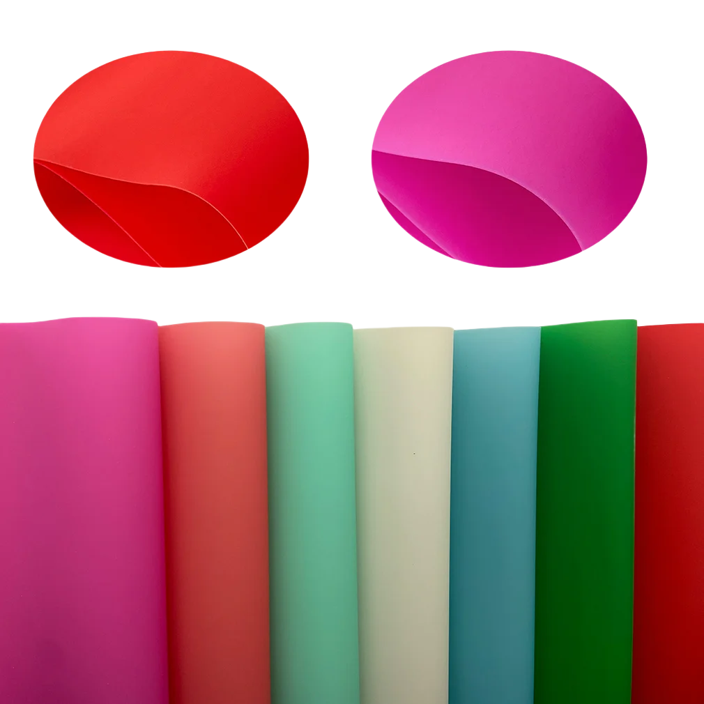7-Pcs-A4-Jelly-PVC-Sheet-20x30CM-Jelly-Smooth-Candy-Color-Vinyl-Fabric ...