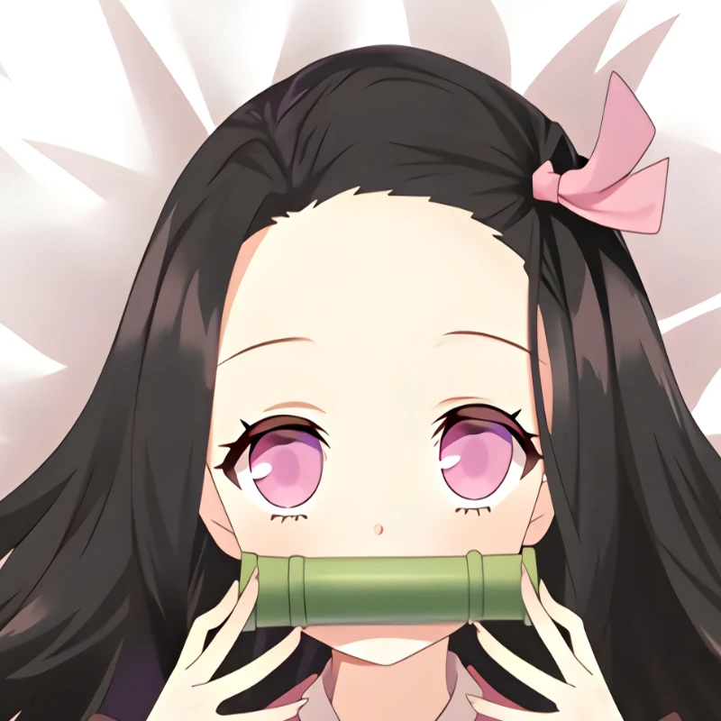 DIY-Custom-Anime-Kamado-Nezuko-Demon-Slayer-Dakimakura-Pillowcase ...