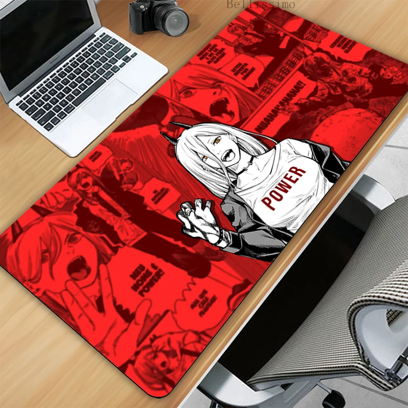 Mousepad Gamer Chainsaw Man Anime Mouse Pad 900x400 Gaming Accessories ...