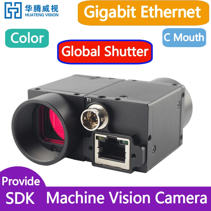 High Speed Gige Ethernet Industrial Machine Vision Color Digital Camera ...
