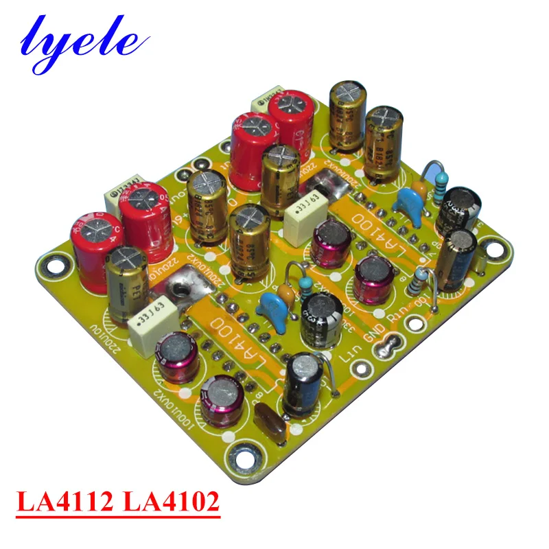 LA4112 LA4102 1 2W Power Amplifier Board Headphone Amplifier Board ...