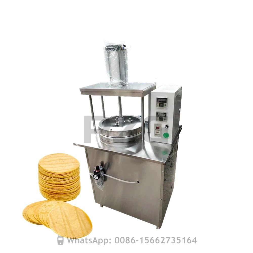 Industrial-Tortilla-Roti-Arabic-Flat-Bread-Press-Making-Machine-Pita ...