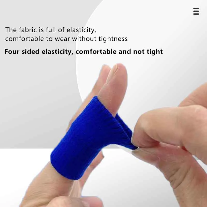 10Pcs Sports Finger Guard Sleeve Basketball Protective Sleeve Wicks ...