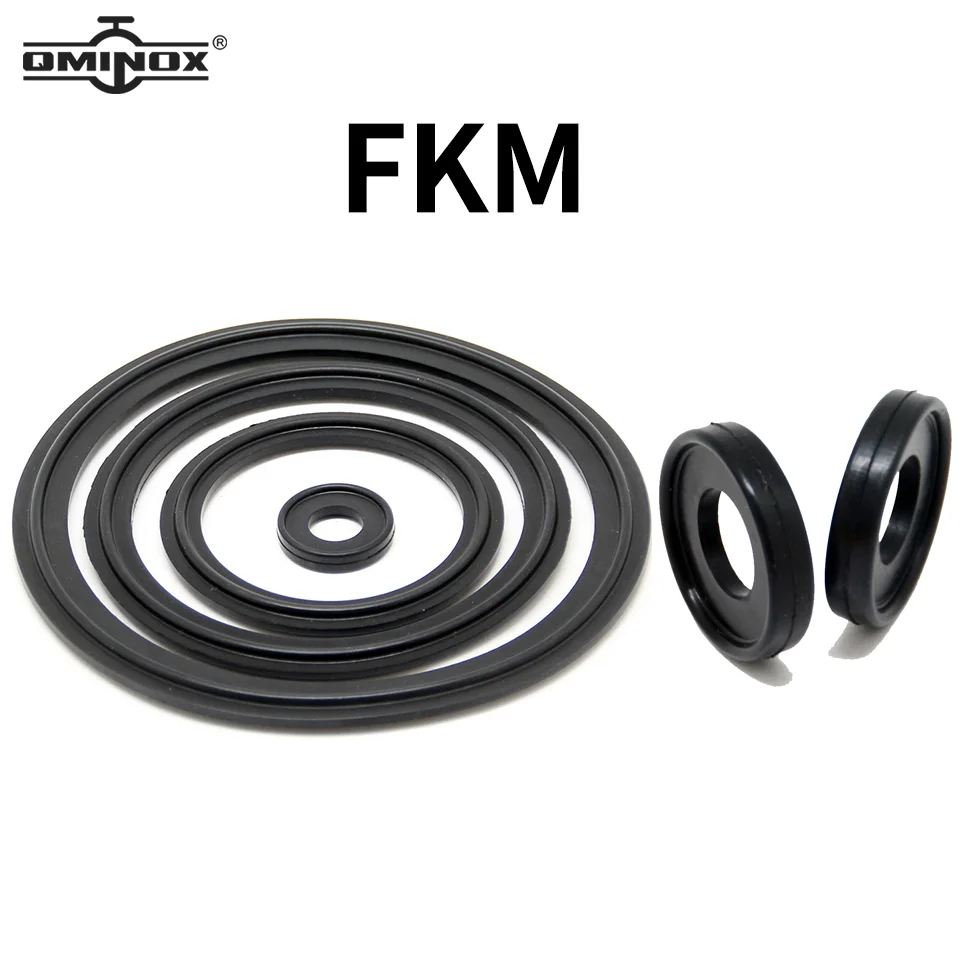 3A-Viton-Clamp-Gasket-Food-Grade-FKM-Clamp-Gasket-Sanitary-Black-FKM ...