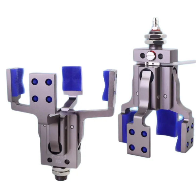 Mechanical-arm-four-claw-irregular-fixture-mini-pneumatic-finger ...