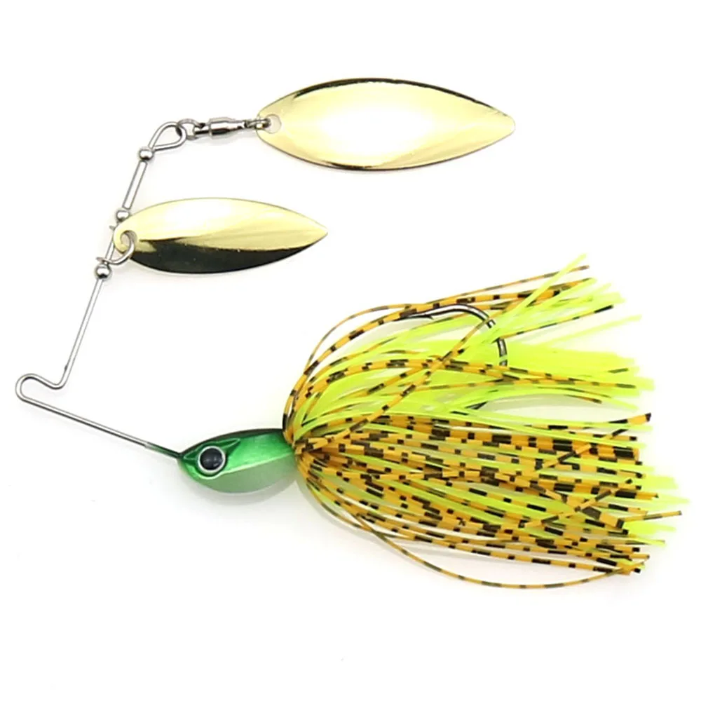 Fishing-Lure-Metal-jig-Spoon-SpinnerBait-5g-7g-10g-Double-Metal-Willow ...