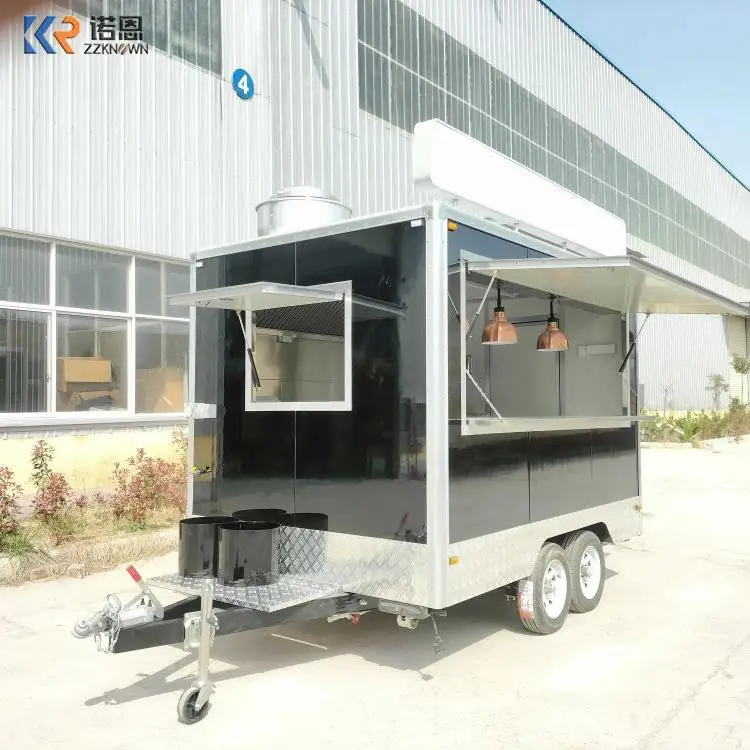 Food-trailer-with-full-kitchen-equipment-customized-food-truck-food ...
